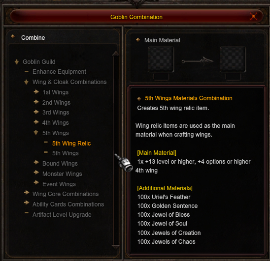 Wing Level 5 - Game Wiki - RealMU